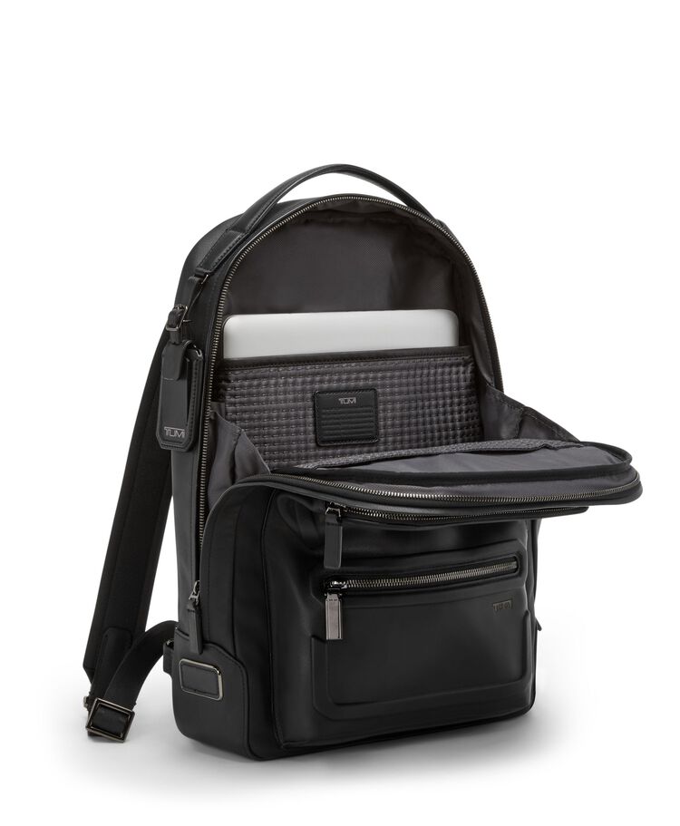 Bradner Backpack in Black Bombe | Tumi Harrison | TUMI Australia