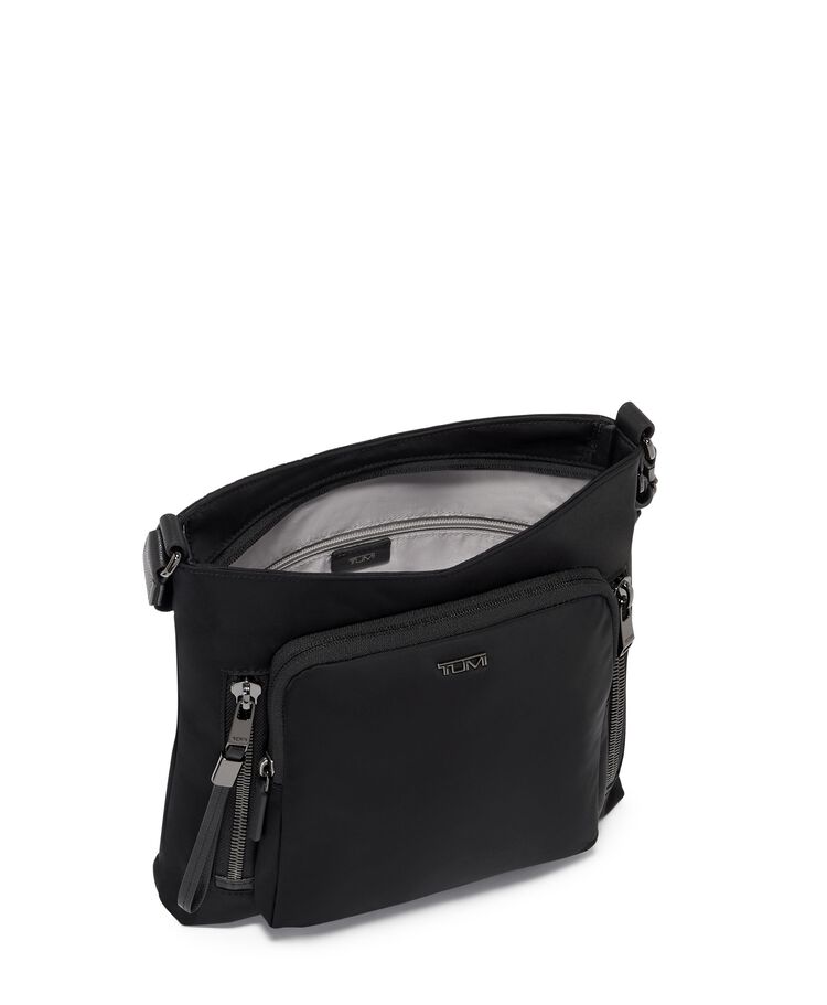 Tyler Crossbody in Black/Gunmetal | Voyageur | TUMI Australia