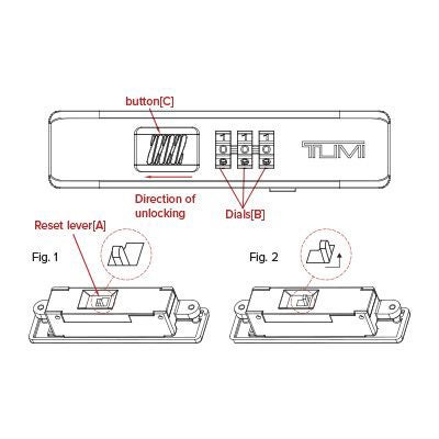 Setting your TUMI Lock | TUMI AU
