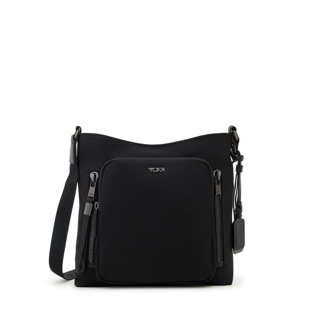 Tyler Crossbody in Black/Gunmetal | Voyageur | TUMI Australia