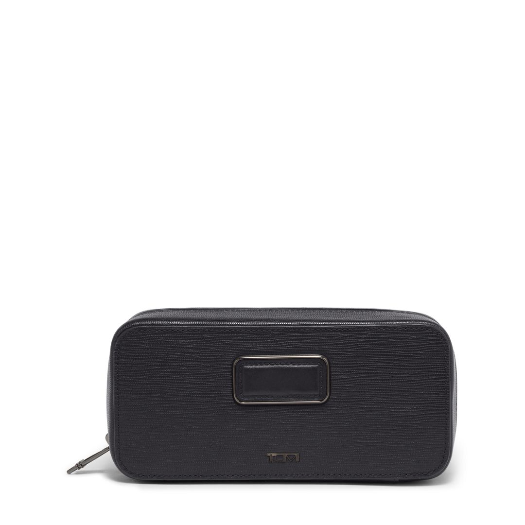Travel Watch Case in Black Embossed | Nassau Slg | TUMI Australia